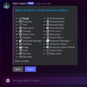 Raid Helper – Walks-the-Uncharted